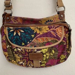 Fossil Bags | Purse Fall Colors With Gold Key | Poshmark